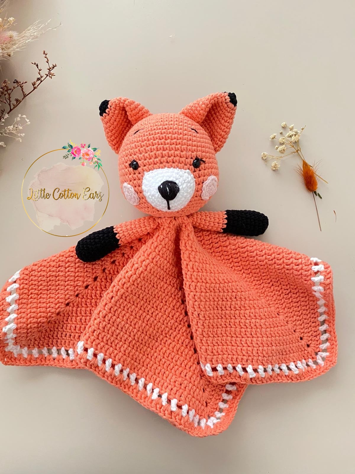 Foxy Baby Comforter – Little Cotton Ears
